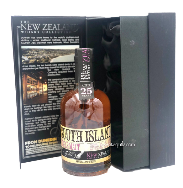 New Zealand South Island 25Yr Single Malt 375ML - Old Town Tequila
