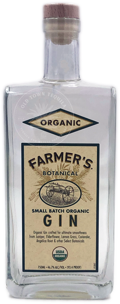 Farmer's Botanical Small Batch Organic Gin 750ml - Old Town Tequila