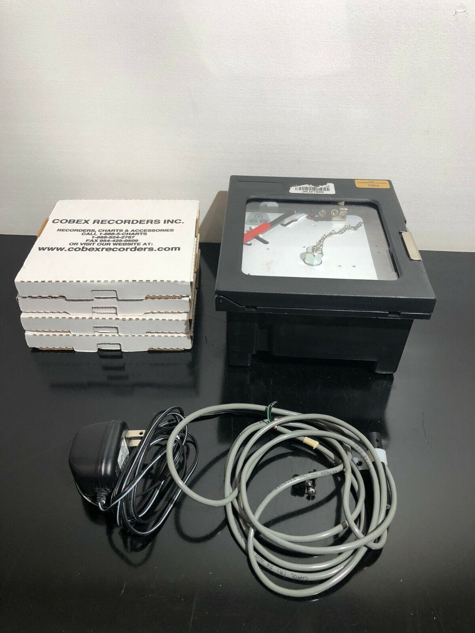 Cobex 6" Temperature Chart Recorder Model C6-190-Cx-00-11Yo W/ Probe ...