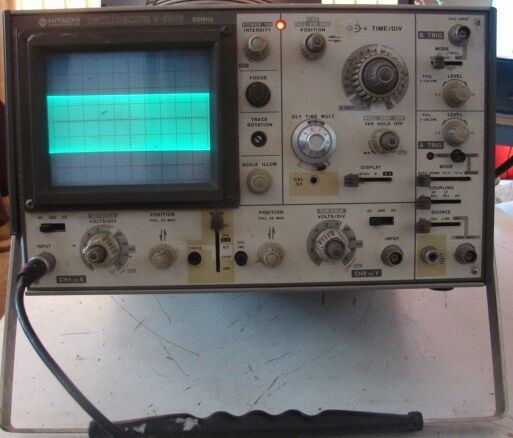 Hitachi V550B Oscilloscope 50Mhz - Industrial Lynx