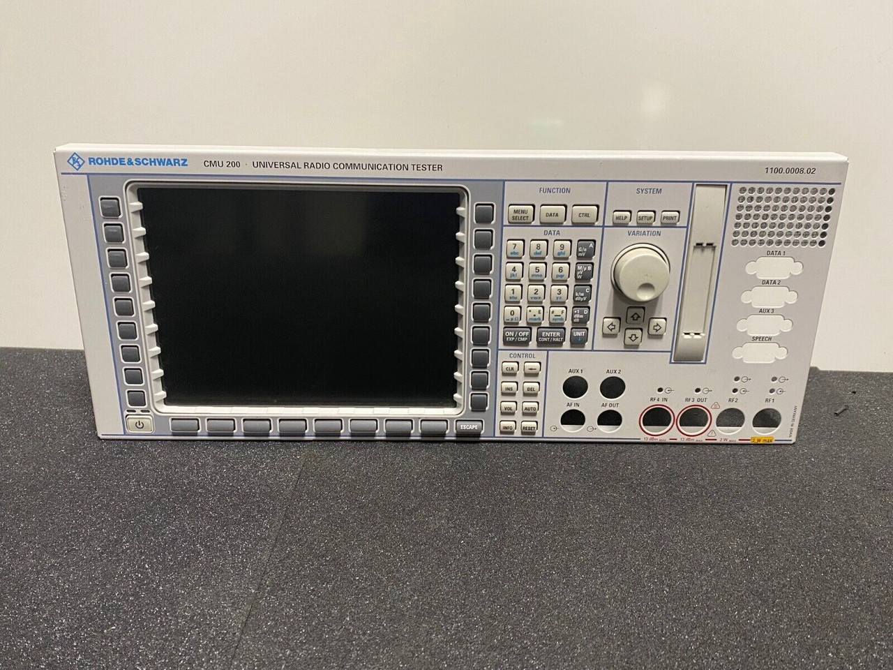 Rohde & Schwarz Cmu200 Universal Radio Communication Tester Front Panel ...