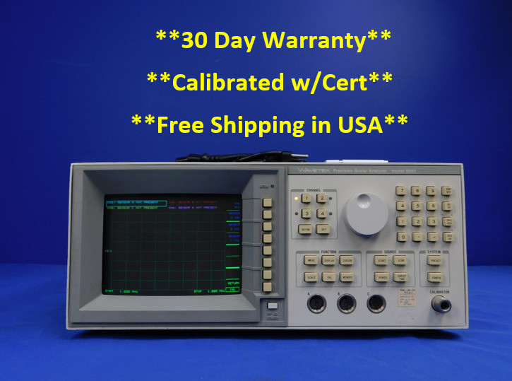 Wavetek 8003 Precision Scalar Analyzer 10 Mhz - 40 Ghz - Industrial Lynx