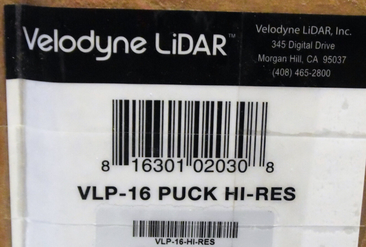 Velodyne Vlp-16 Puck Lidar Sensor 360 Degree Mapping Drone Surround Hi ...