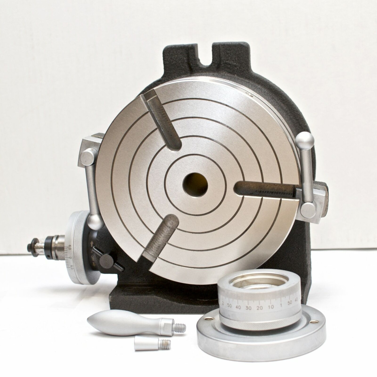 Vertex Hv-8 8" Horizontal / Vertical Rotary Table With Face Plate ...