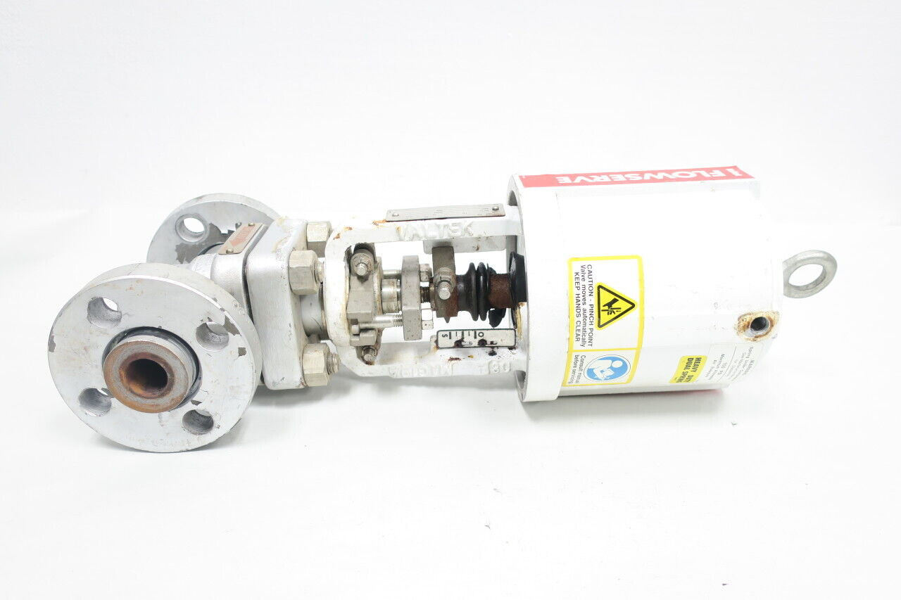 Flowserve Mk 1 Valtek Pneumatic Steel Flanged Globe Valve 1In 150 ...