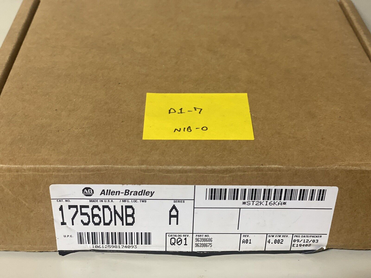 Allen Bradley 1756 Dnb A Control Logix Devicenet Communication Module