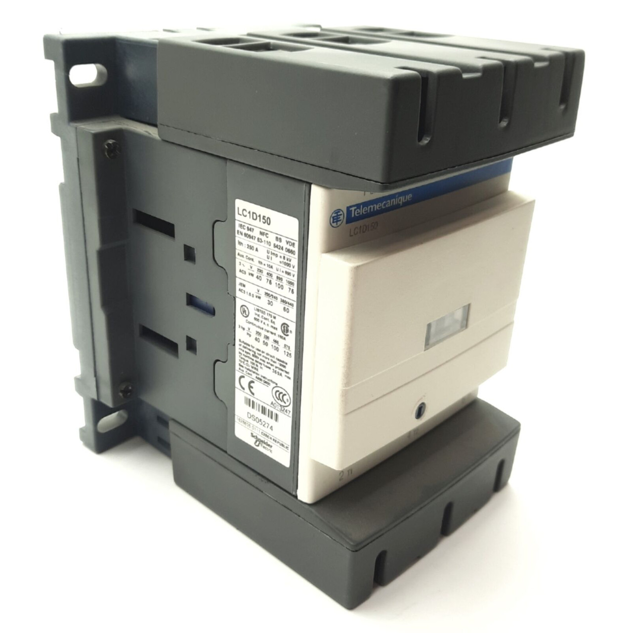 Telemecanique Lc1D150 Tesys Contactor 3-Pole 150A 1000Vac Nc/No Aux ...