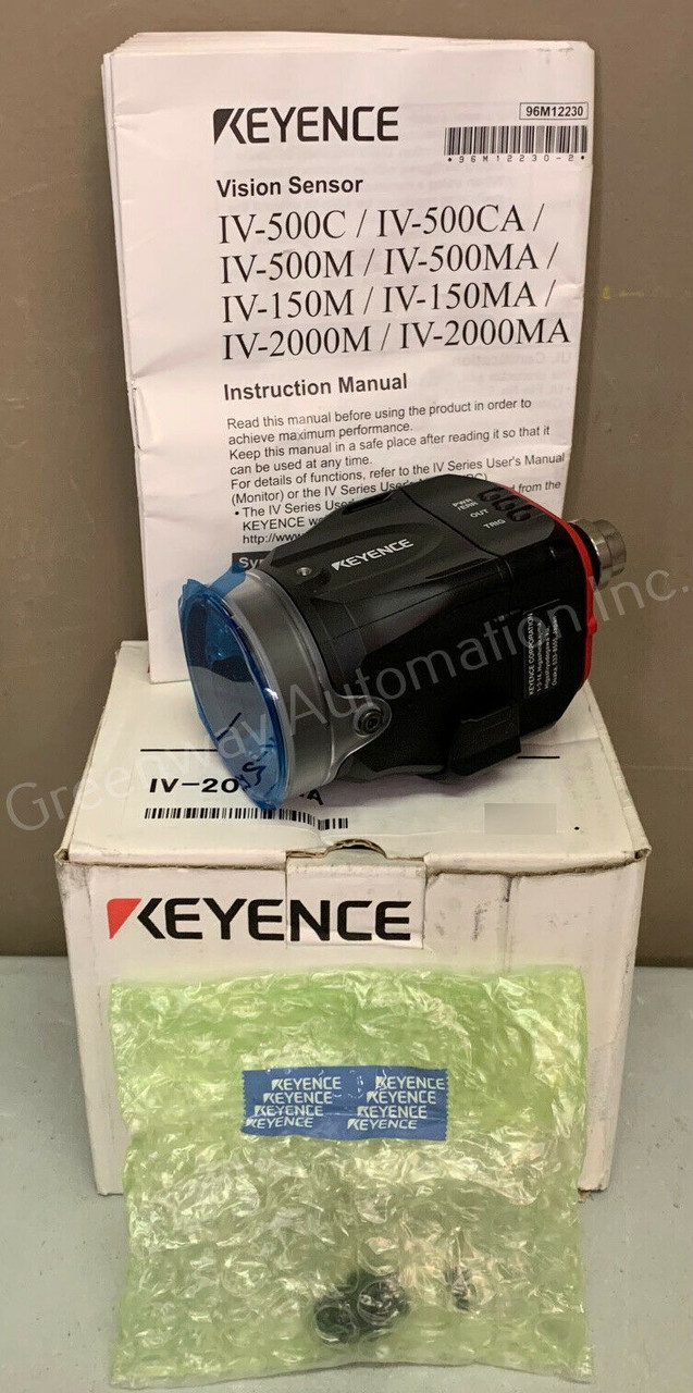 Keyence Iv-2000Ma Auto Focus Mono Vision Sensor Head - Industrial Lynx
