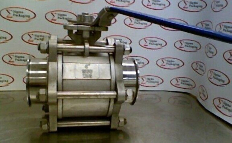 Qsm 4" Ball Valve, 1000 Wog, Cf8M V3140, Stainless Steel - Industrial Lynx
