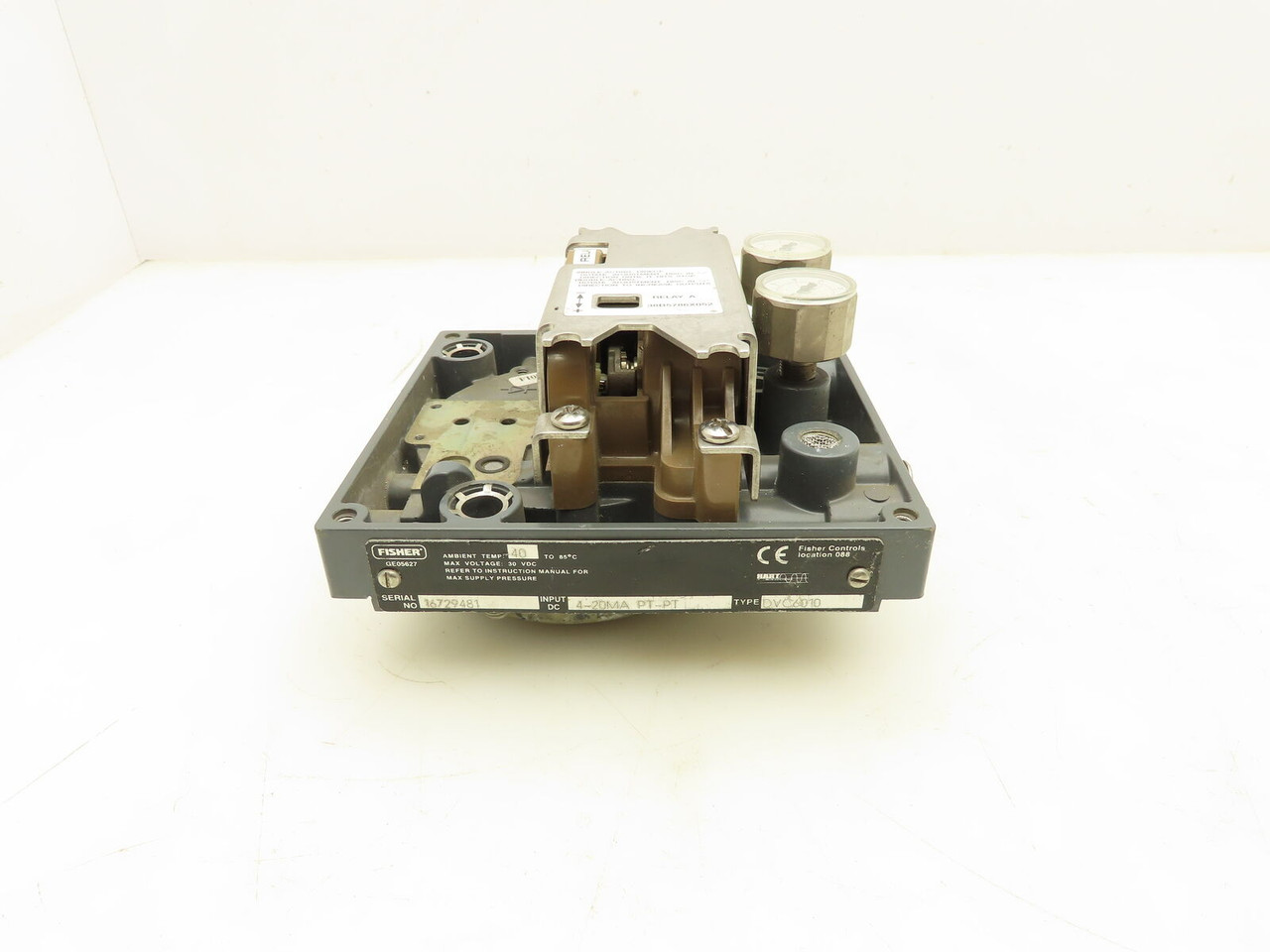 Fisher Dvc6010 Valve Positioner Hart Field Transmitter Switch Relay ...