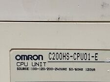 Omron C200Hs-Cpu01-E Plc Sysmac C200Hs Programmable Controller Cpu - Industrial Lynx