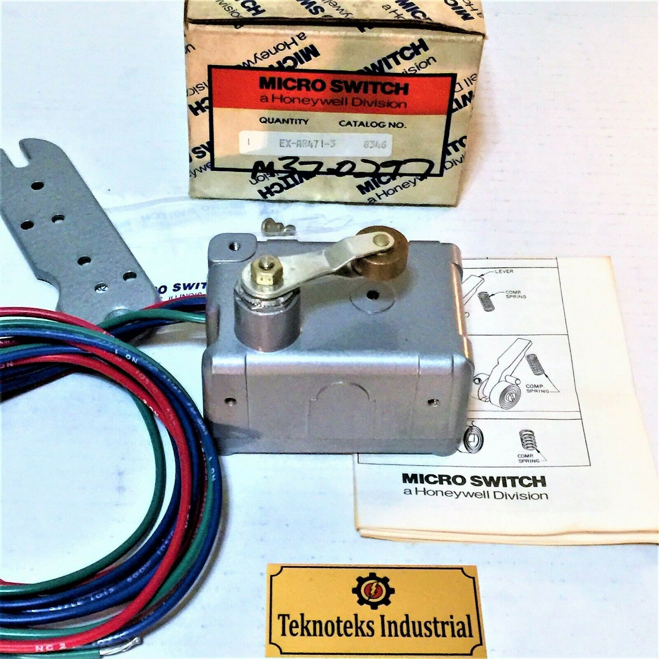 Micro Switch Ex-Ar471-3 Explosion Proof Limit Switch - Industrial Lynx