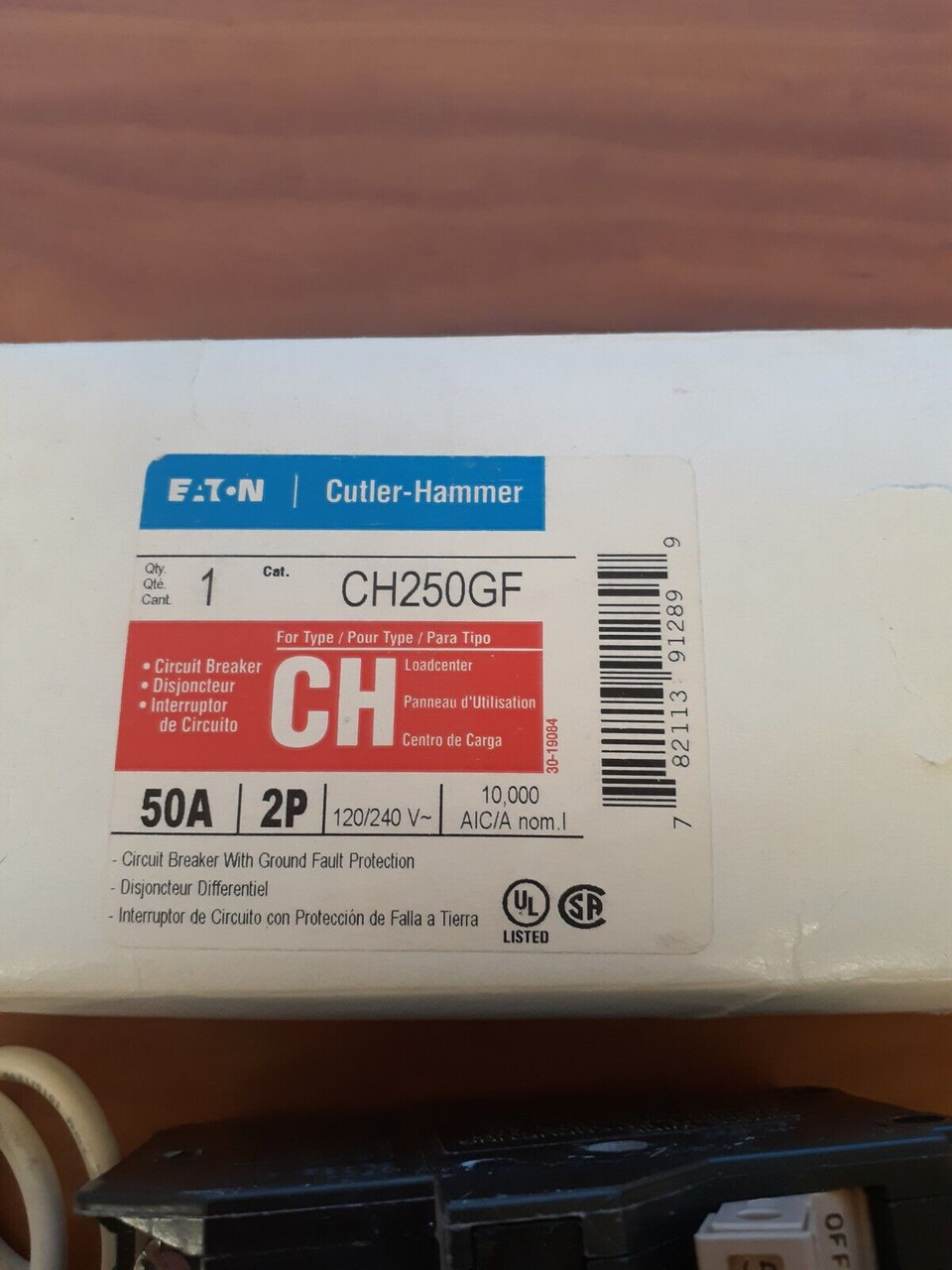 Cutler-Hammer Ch250Gf Circuit Breaker - Industrial Lynx