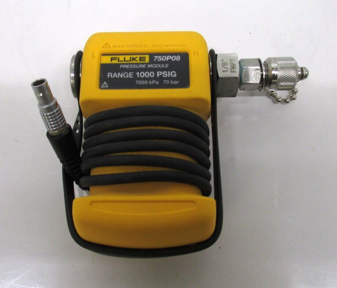 Fluke 750P08 1000 Psig 70 Bar Pressure Module - Industrial Lynx