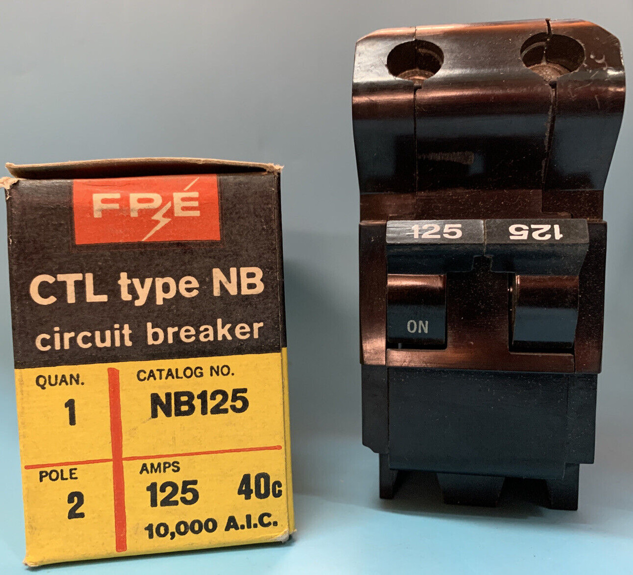 Fpe Nb125 125A Bolt-On Circuit Breaker 2-Pole 120/240V ** - Industrial Lynx
