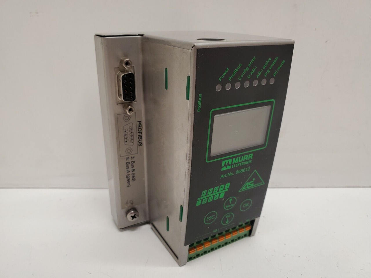 Murr Elektronik As-I / Profibus Gateway W/ Display 556612 D-71570 ...