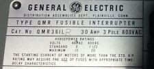 Ge Type Qmr Qmr361L Qmr361R Fusible Twin Panelboard Switch 3P 30A 600V ...