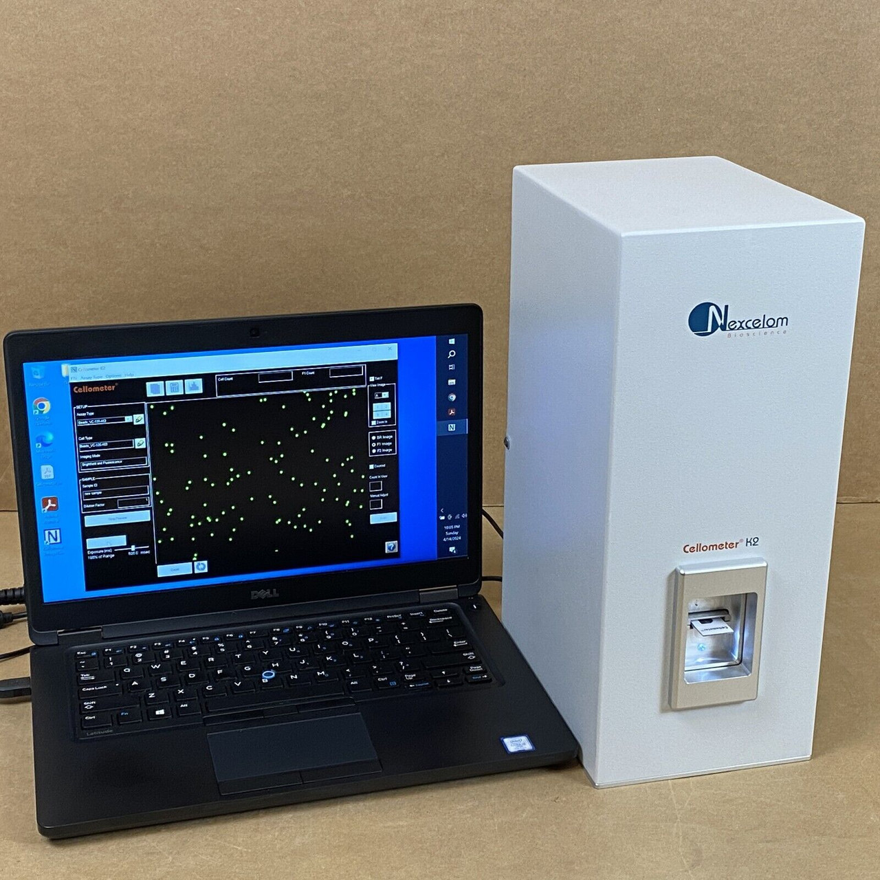 Nexcelom Cellometer K2 Fluorescent Viability Cell Counter Cytometer ...