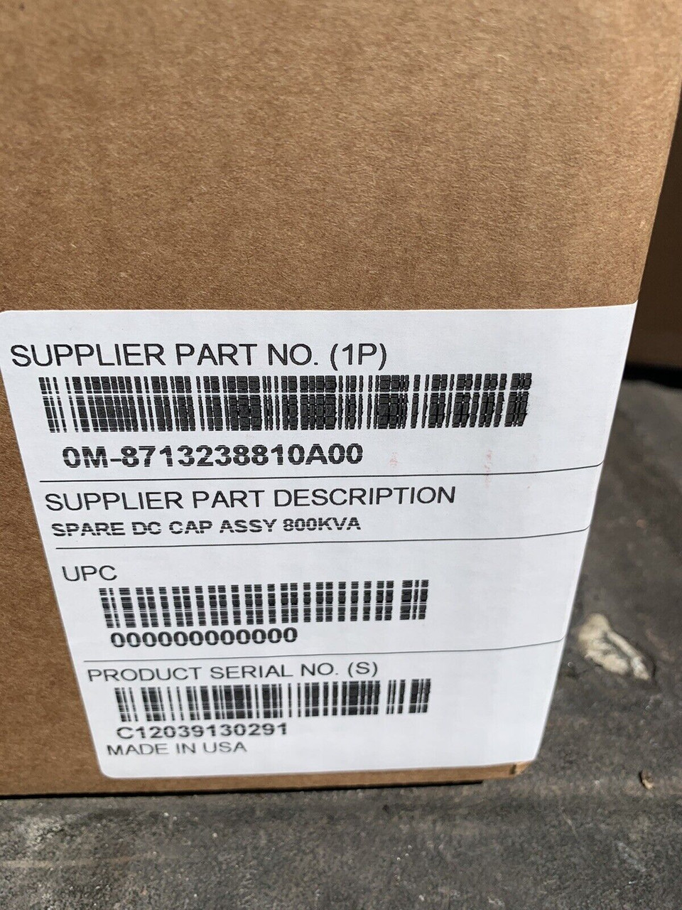 apc 87-132388-10 dc capacitor bank assembly - Industrial Lynx