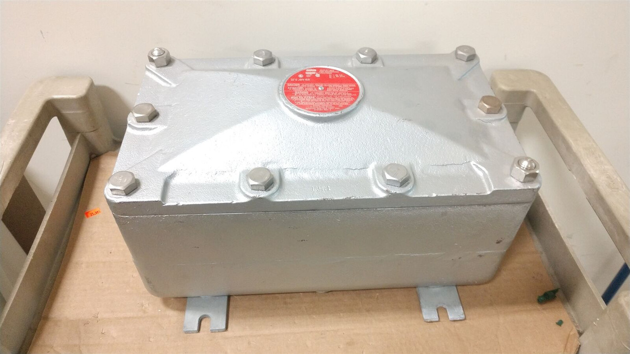 Crouse-Hindes Ejb9166 Cast Iron Junction Box For Hazardous Locations 9 ...