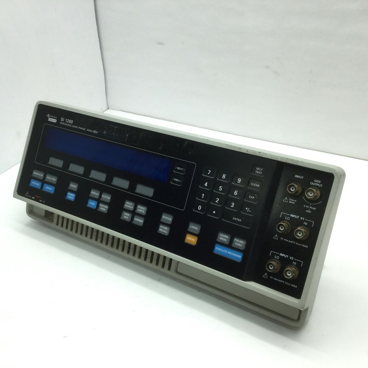 Solartron Metrology Si 1260 Impedance Gain/Phase Analyzer Interface ...