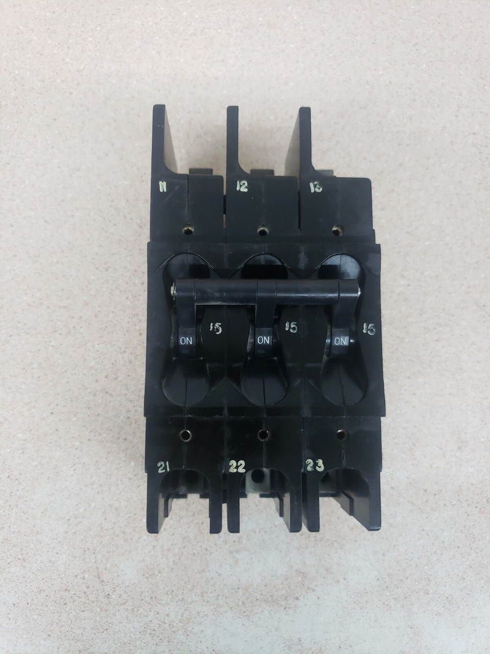 Airpax 3 Pole 15 Amp "Circuit Breaker - Industrial Lynx