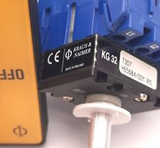 Kraus & Naimer Kg32/Gba00E Isolator Switch W/ Extension 600V Ac 30 Amps ...