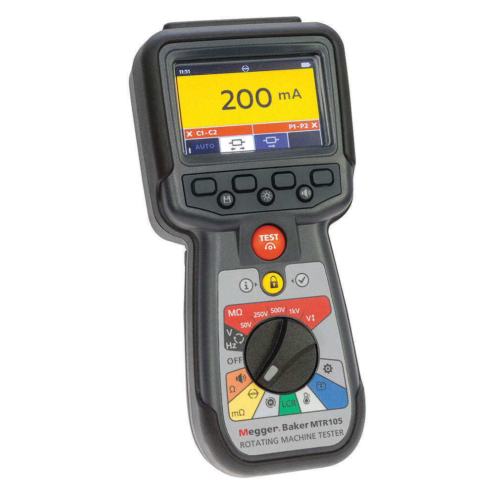 Megger Mtr105 Phase Sequence Motor Rotation Tester - Industrial Lynx