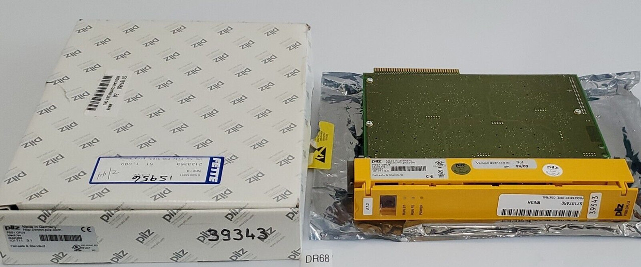Pilz Pss1 Cpu3 Processor Unit Series 302064 Fette 2133353 - Industrial Lynx