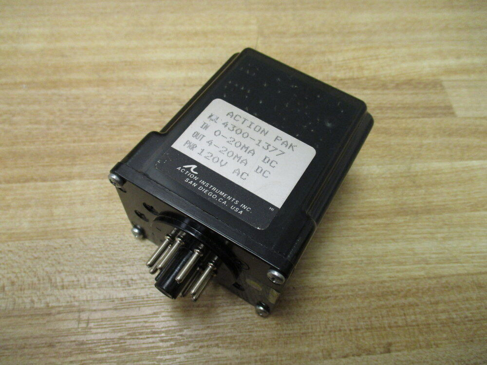 Action Instruments G408-0001.V1 Ultra Slimpak Signal Condition Isolator ...