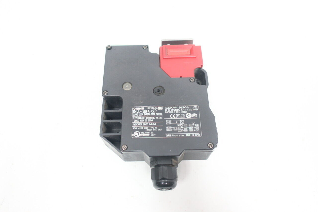 Omron D4Jl-2Nfa-C8 Guard Lock Safety Door Switch - Industrial Lynx