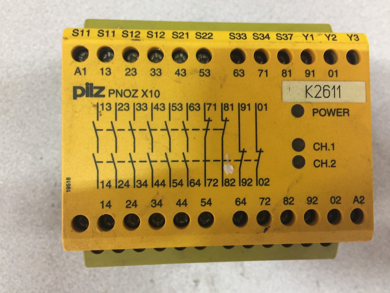 Pilz E-Stop Safety Relay Pnoz X10 - Industrial Lynx