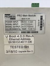 Promess 8500400C11 Pro Main Module 24Vdc Rev D - Industrial Lynx