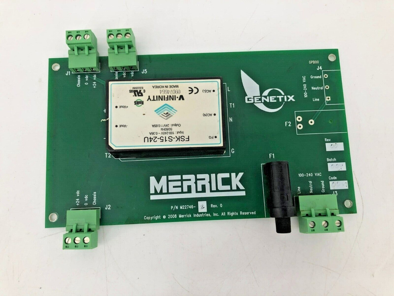 Merrick M22746-2 Rev. 0 Process Controller - Industrial Lynx