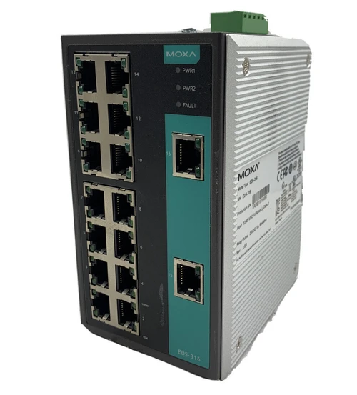 Eds-316 Moxa Unmanaged Ethernet Switch - Industrial Lynx