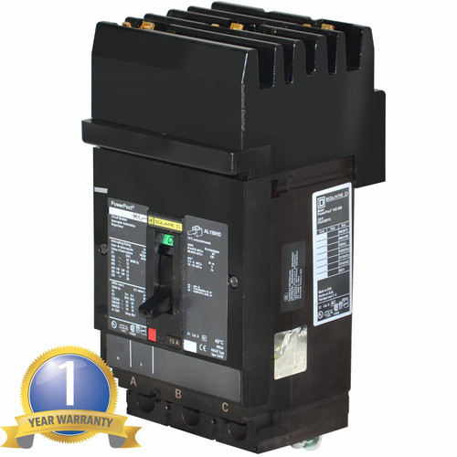 Hja36020 Square D 20A 600V 3P(Abc) Powerpact I-Line Circuit Breaker ...