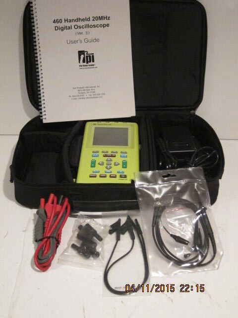 Test Products International(Tpi 460) 20Mhz Handheld Oscilloscope ...