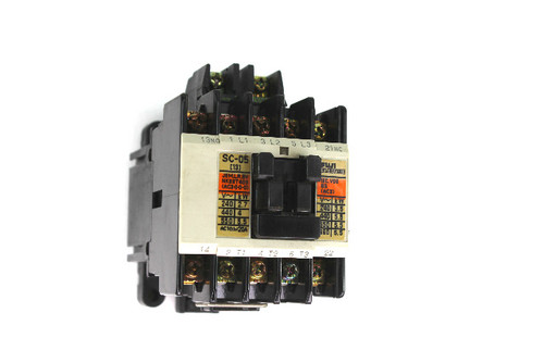 Fuji Electric Sc-05 Contactor, 100~110V, 50/60Hz, 13 Amp - Industrial Lynx