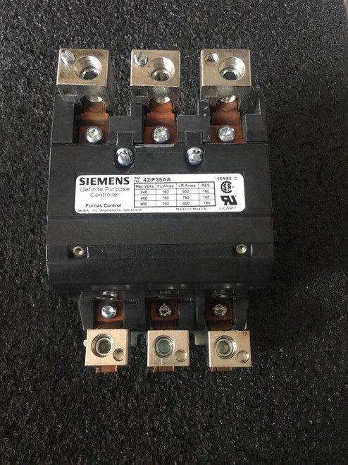 Siemens Contactor Cat. 42If35Aa 150A 3 Pole 120/240V Coil Size I ...