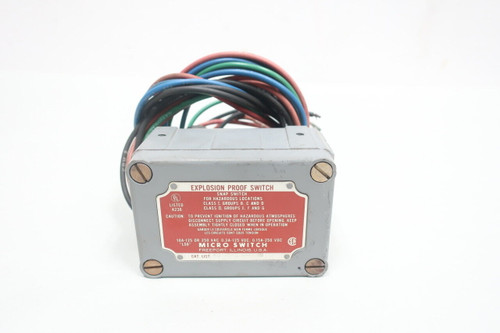Micro Switch EXD-AR-3 Explosion Proof Snap Switch 125/250v-ac ...