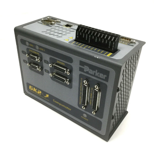 Parker 6K2-Nk Compumotor 2-Axis Servo/ Stepper Motion Control 24Vdc ...