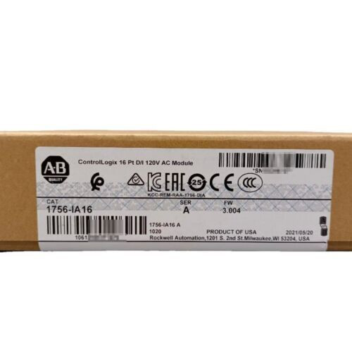 Allen Bradley 1756-Ia16 Controllogix Input Module - Industrial Lynx