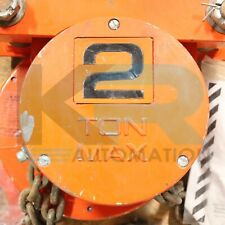 Cm Cyclone Series 646 Manual Chain Hoist With Trolley 2 Ton Max ...