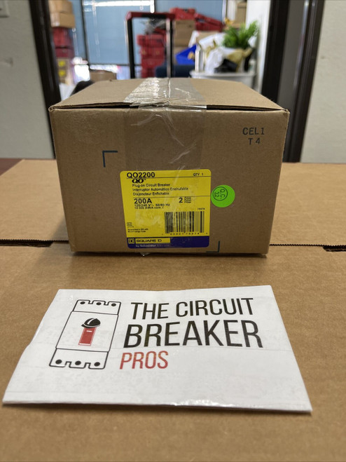 Qo2200 Square D 2 Pole 200Amp 240V Circuit Breaker - Industrial Lynx