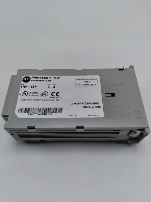 Allen-Bradley 1764-Lsp Micrologix 1500 Processor Unit - Industrial Lynx