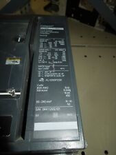 Merlin Gerin Pj 1200 244-9746 1200A 3P 600V Breaker Micrologic W/ 6.0A ...