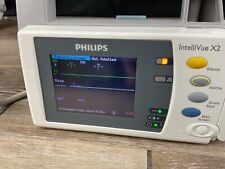 Philips Intellivue X2 M3002A Portable Sp02 Ecg Mms Patient Transport ...