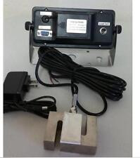 Compression Scale 2000X0.5 Lb S Type Load Cell / Digital Indicator20 ...