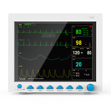 Vital Signs Co2 Patient Monitor 7 Parameter Capnograph Cardiac Ecg ...