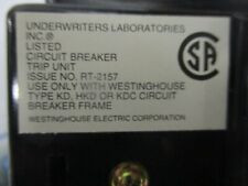 Westinghouse Kt3350T, Trip Unit 350 Amp For Kd, Hkd, Kdc Breakers ...